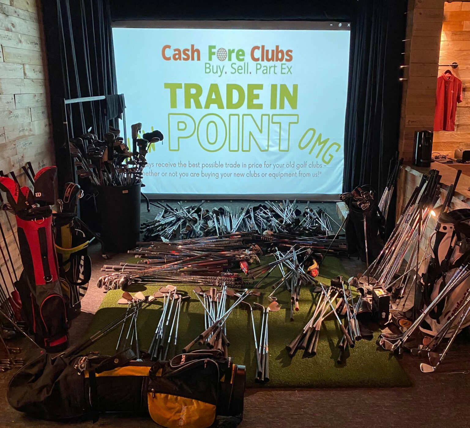 Trade in days - Cash Fore Clubs