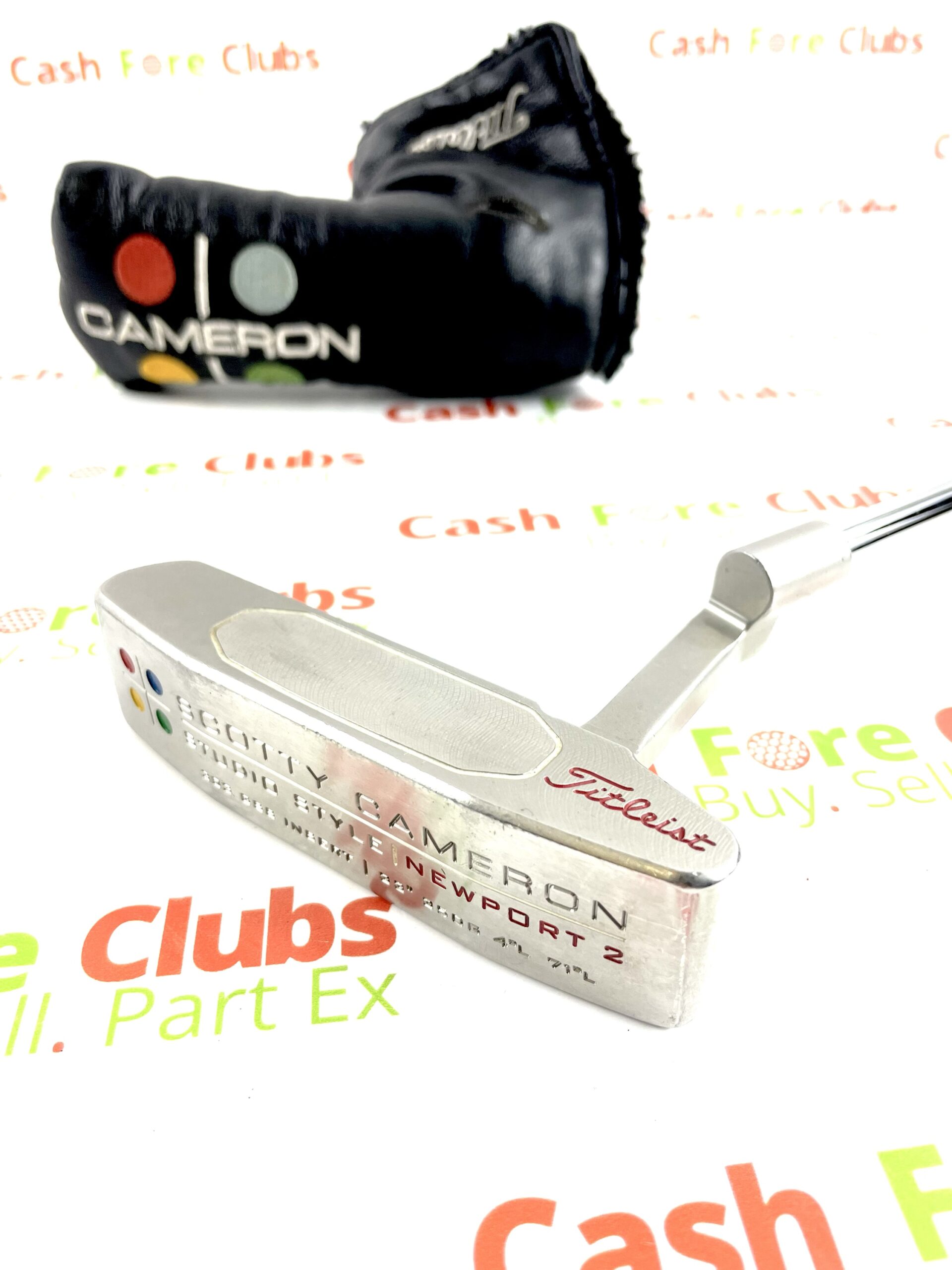 Scotty Cameron Studio style Newport 2 Putter - Cash Fore Clubs