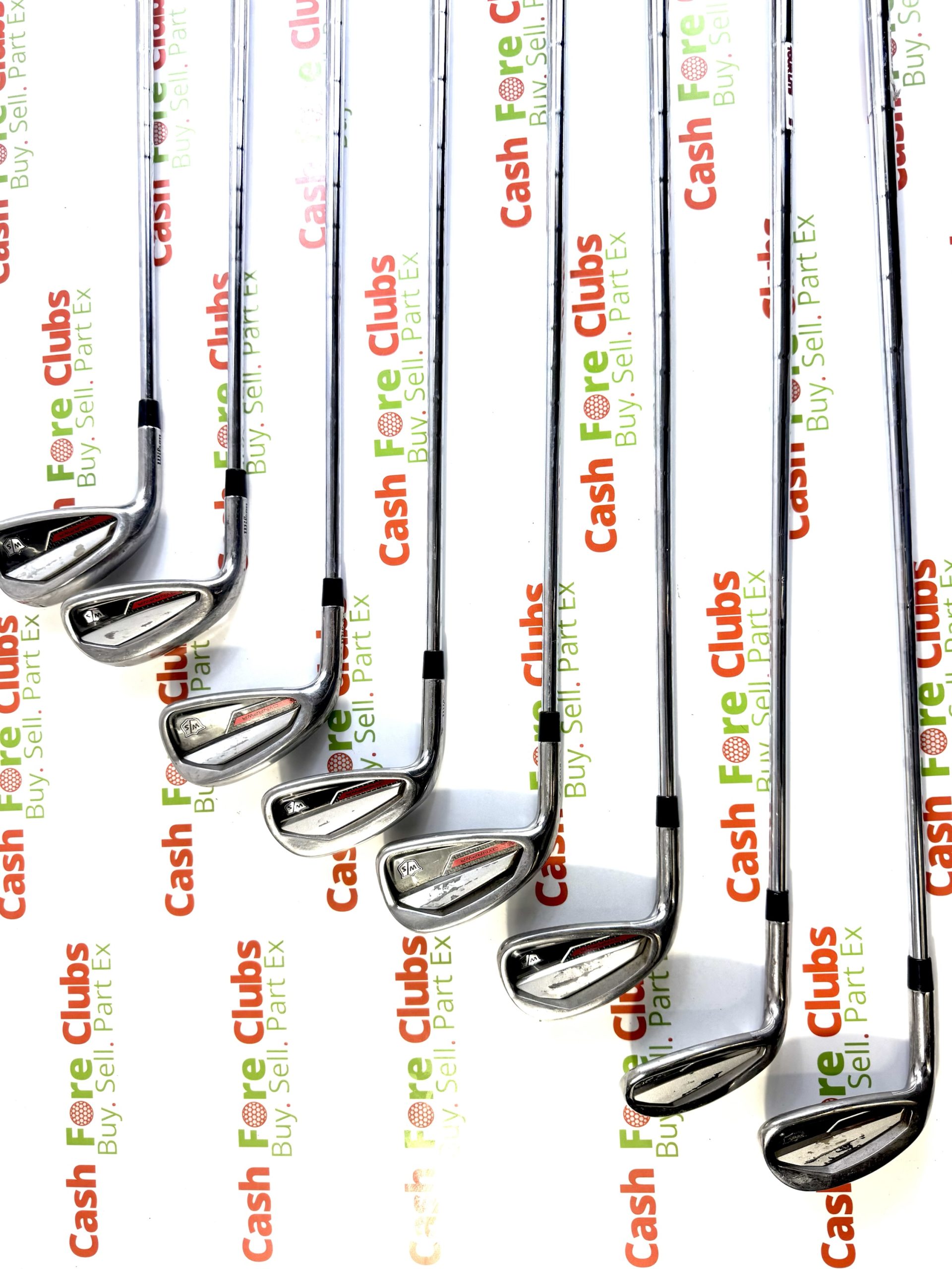 Wilson Dyna Power irons 5-Sw - Cash Fore Clubs