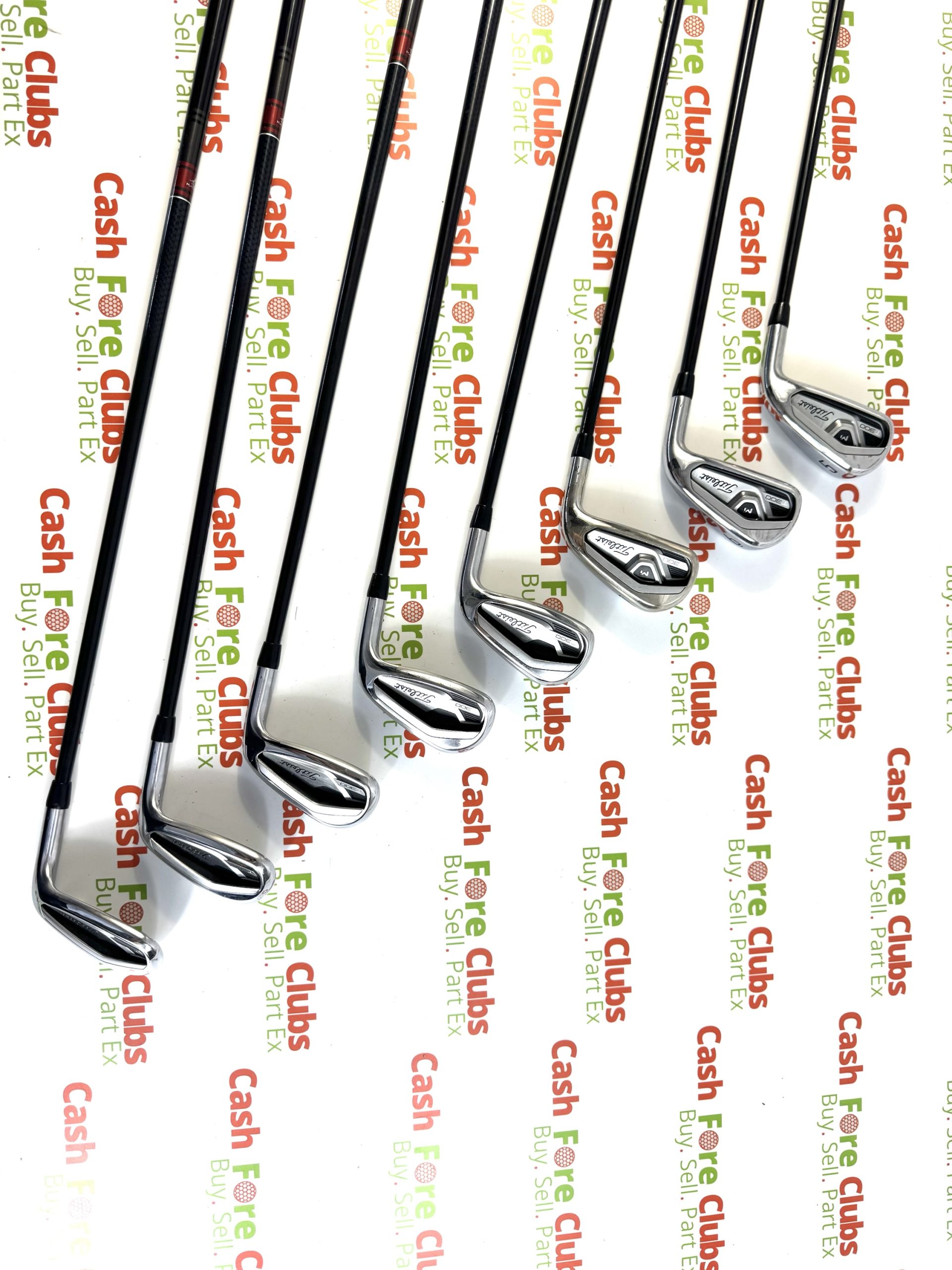 Titleist T300 IRONS 2019 5-PW+48+53 - Cash Fore Clubs